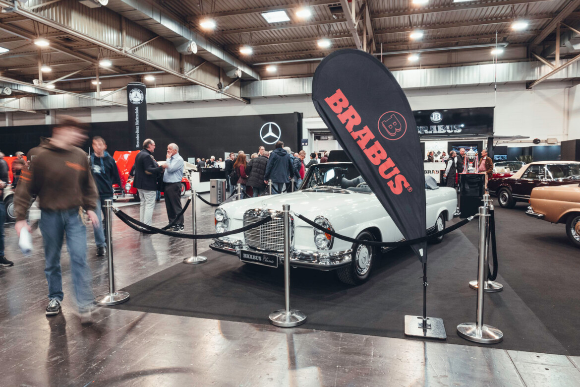 BRABUS CLASSIC - 6 STAR RESTORATION MEET THE WORLD FAIR OF CLASSIC CARS